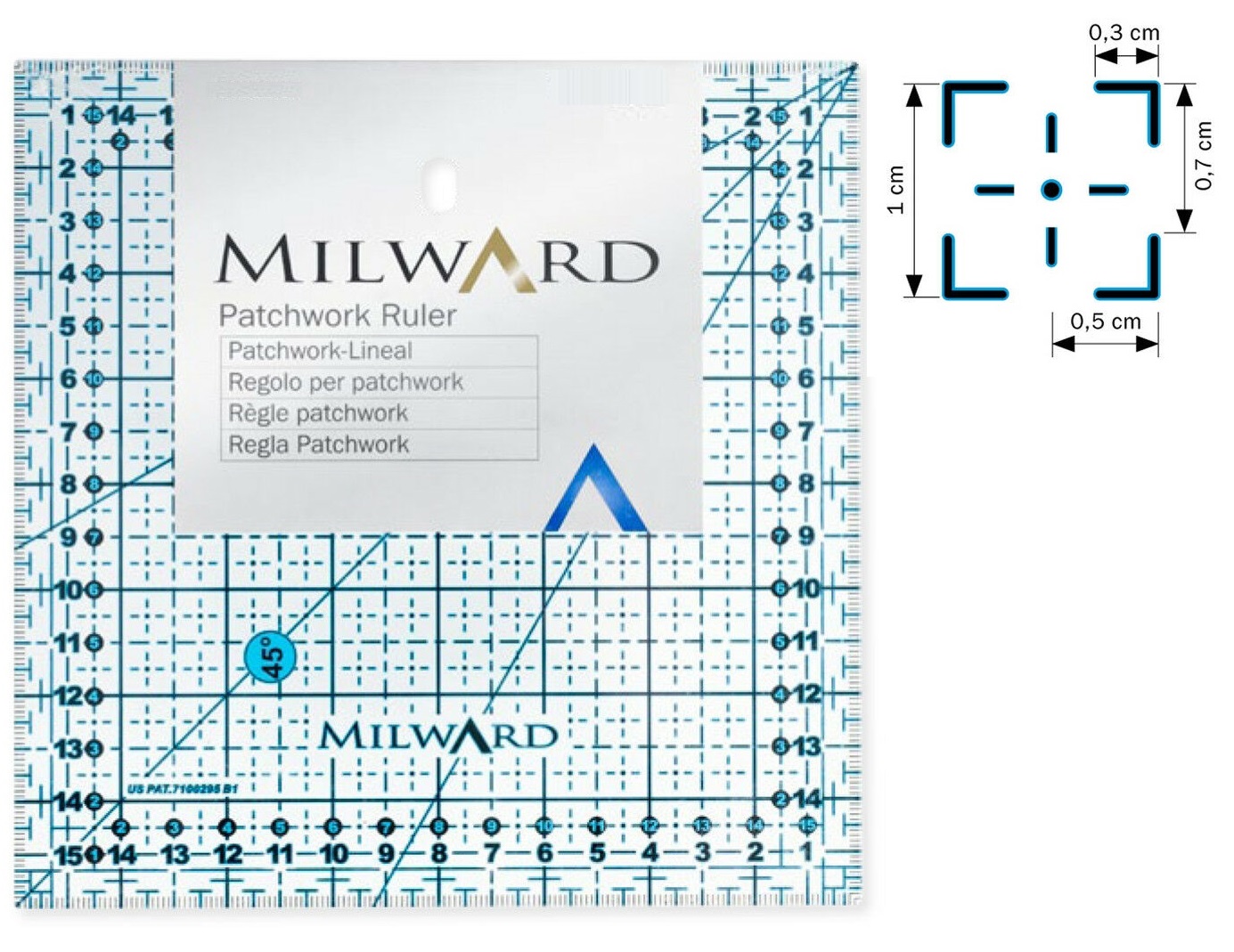 milward regoli per patchwork - Il Filo Magico - Erchie